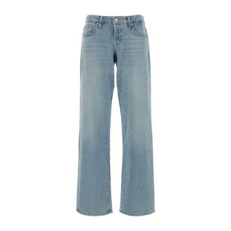 7 For All Mankind Femme, Jeans, Bleu, Taille: W29 Low Jeans droits