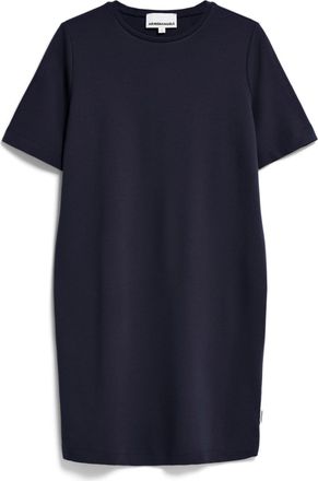 Armedangels Damen Jerseykleid aus LENZING ECOVERO Viskose Mix MAARILIANA Loose Fit Night Sky