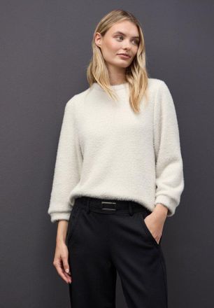Street One Rundhalsshirt mit Glitzerdetail