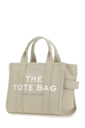 Marc Jacobs Womens Canvas Tote Beige Cotton