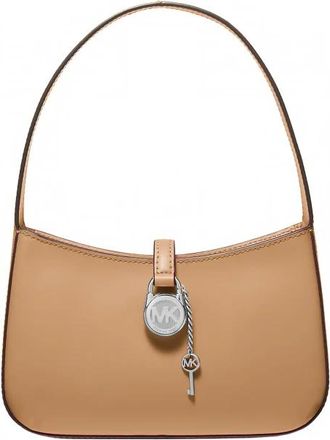 Michael Kors Lyra Kleine Leder Pochette - - Bags - Damen - Beige - ONE SIZE