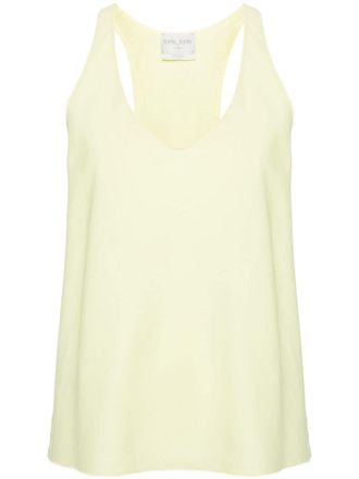 Forte_Forte Racerback-Oberteil - Gelb