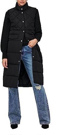 Only ONLStacy Veste matelass&eacute;e pour femme, Noir, XS