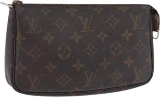 Louis Vuitton Pochette Monogram Pre-owned - Femme - Pre-owned - Brun - Taille: ONE Size