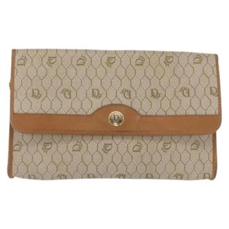 Dior Pre-owned Vintage honeycomb chain - Femme - Pre-owned - Beige - Taille: ONE Size