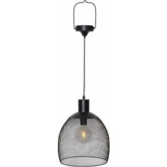 Best Season Best Season - Star Trading Solarleuchte Sunlight, Hängelampe, Schwarz, led, Dämmerungssensor, Warmweiß, Außenbereich, 35 cm