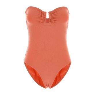 Eres Eres - Maillot de bain une pi&egrave;ce Cassiop&eacute;e Bustier - Femme - Maillots de bain - Orange - Taille: 42 FR