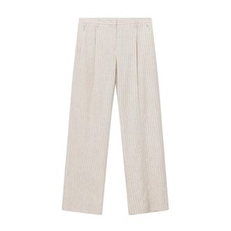 Lardini Wide Hosen - - Trousers - Damen - Beige - S