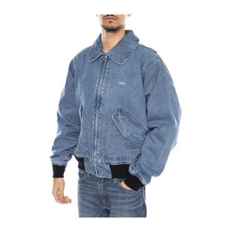 Obey CWU-style Denim Jacke - - Jackets - Herren - Blau - M