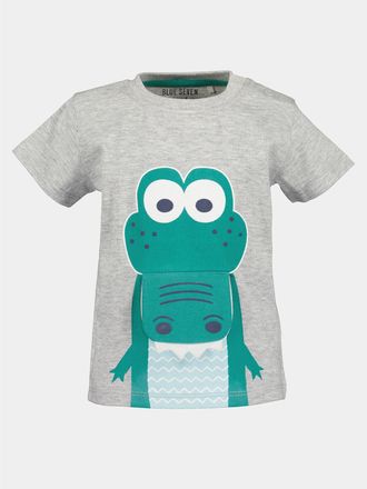 Blue Seven Blue Seven T-Shirt 928156 X Grau Regular Fit