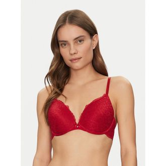Hunkem&ouml;ller B&uuml;gel-BH Marine 300245 Rot