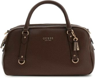 Guess Femme, Sacs, Brun, Taille: ONE Size Marsha Box Satchel
