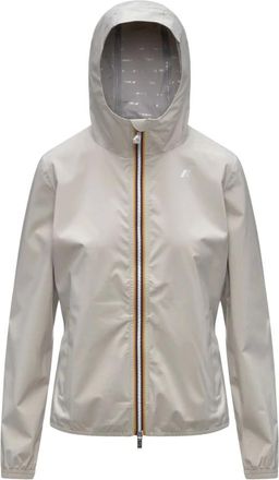 K-Way Femme, Vestes, Beige, Taille: 46 FR Lil 2.0 Stretch Dot