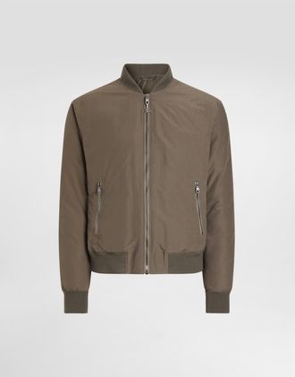 Dolce & Gabbana Bomberjacke Aus Gepolstertem Canvas - Mann M&auml;ntel Und Jacken 54