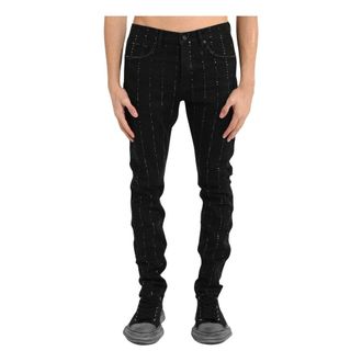 Purple Homme, Jeans, Noir, Taille: W34 Jeans skinny