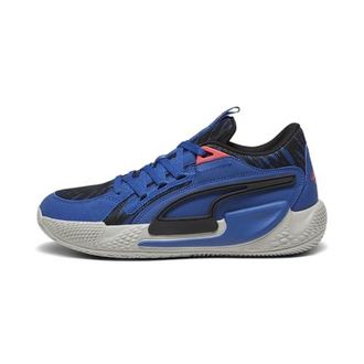 Puma Court Rider Chaos Clydes Closet, Chaussures de Sport Unisexe Adulte, Clyde Royal Harbor Mist Puma Black Fire Orchid, 44 EU