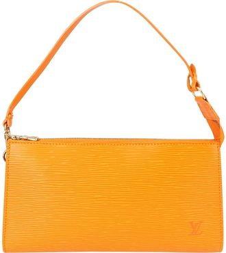 Louis Vuitton Crossbody Bags - Louis Vuitton Orange EpI Leather Pochette Accessoi - Gr. unisize - in Orange - für Damen