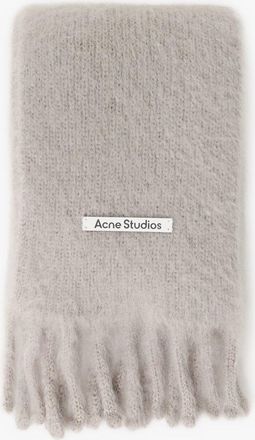 Acne Studios &Eacute;charpe en mohair et laine avec capuche