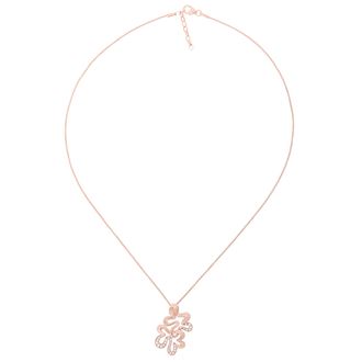Orphelia Malenia Damenkette mit Anh&auml;nger aus 925er Sterlingsilber - Ros&eacute; ZH-7077/1