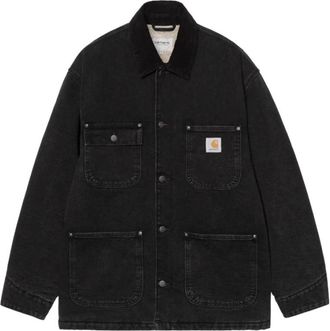 Carhartt Work in Progress Homme, Vestes, Noir, Taille: L OG Chore Coat