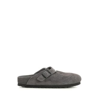 Birkenstock Boston Leder-Clogs - - Shoes - Herren - Grau - 36 EU