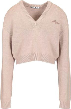 Acne Studios Pull Col Rond - Gris