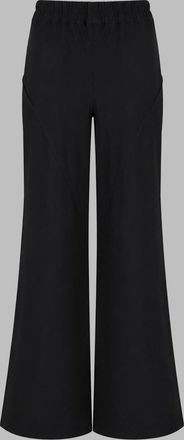 Rick Owens Womens Drawstring Trousers Black Viscose