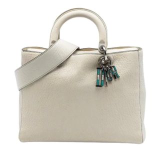 Dior Pre-owned Lady Dior - Femme - Pre-owned - Blanc - Taille: ONE Size