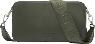 Liebeskind Berlin Umhängetasche Clarice M -Umhängetasche aus Leder mit verstellbaren Schulterriemen - großzügige Fächer mit Reißverschluss und Knopfverschluss