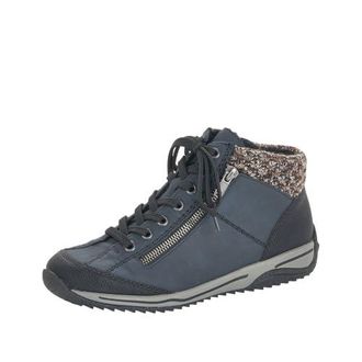 Rieker Femme Bottines L5223, Dame Bottines Lacets, Bottes,Bottines Chukka,Demi-Bottes,Dentelle,Doubl&eacute;es,Bottes dhiver,Schwarz,36 EU / 3.5 UK