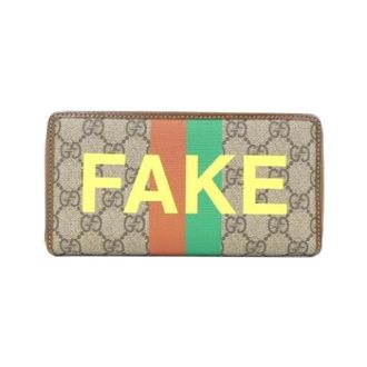 Gucci Portefeuille long vintage Pre-owned (bi-pli) - Femme - Pre-owned - Multicolore - Taille: ONE Size