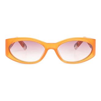 Jacquemus Schicke Ovalo Stil Schultertasche - - Accessories - Damen - Orange - ONE SIZE
