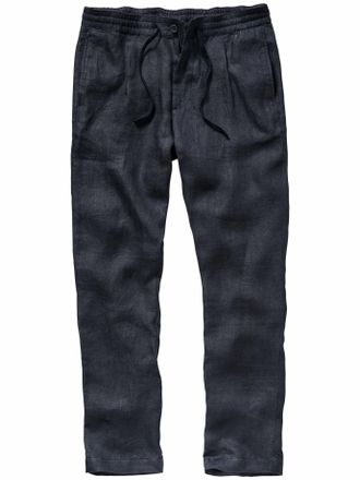 Mey & Edlich Leinenchino Herringbone