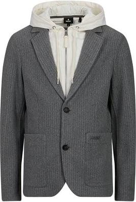 Mackage Veste blazer en coton m&eacute;lang&eacute;