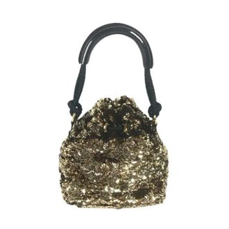 Louis Vuitton Sac seau vintage Pre-owned Spangle - Femme - Pre-owned - Beige - Taille: ONE Size