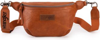 Wrangler Bauchtasche f&uuml;r Damen, G&uuml;rteltasche, G&uuml;rteltasche, Geschenk f&uuml;r Damen und Herren, A-Light braun, 1 x 7.8 x 5.8 inches, Tragetasche