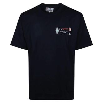 MC2 Saint Barth T-shirt classique Spritz OClock - Homme - Tops - Bleu - Taille: M
