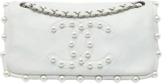 Chanel Pre-owned Pearl Obsession Flap - Femme - Pre-owned - Blanc - Taille: ONE Size