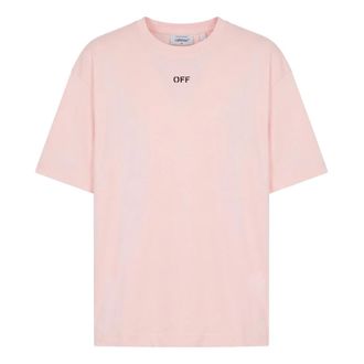 Off-white T-Shirt - - Tops - Herren - Rosa - S
