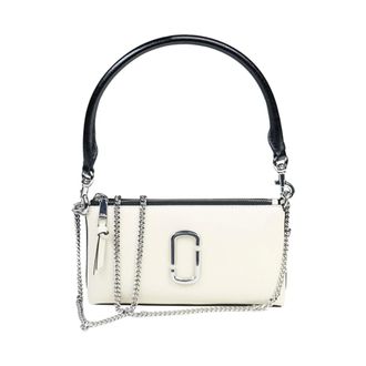 Marc Jacobs Femme, Sacs, Blanc, Taille: ONE Size Le sac bandouli&egrave;re convertible Snapshot