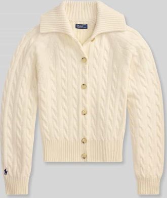 Polo Ralph Lauren Regular Fit Strickjacke aus Woll-Kaschmir-Mix