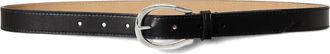 Polo Ralph Lauren G&uuml;rtel mit Stegschnalle - Schwarz