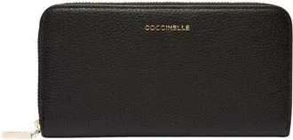 Coccinelle Womens Wallet Black Cowhide Bags