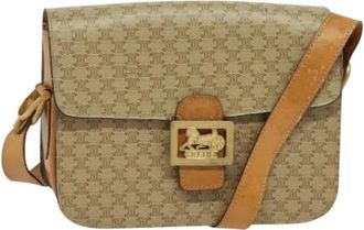Celine Pre-owned Cuir sacs-celine - Femme - Pre-owned - Beige - Taille: ONE Size