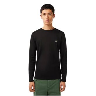 Lacoste Homme, Tops, Noir, Taille: XS T-Shirt Manches Longues Homme