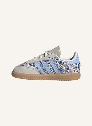 adidas Originals Adidas Originals Samba Og X Liberty London Kids Schuh, Elastische Schn&uuml;rsenkel blau