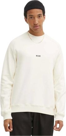 Msgm Msgm, Herren, Sweatshirts & Hoodies, Beige, MGr&ouml;&szlig;e