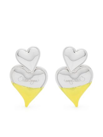 Ottolinger Heart Ohrringe - Silber