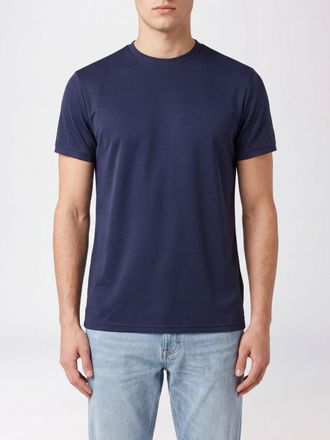 Roberto Ricci Design T-shirt &agrave; col rond et manches courtes en tissu technique avec logo