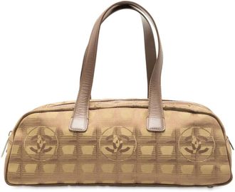 Chanel Crossbody Bags - New Travel Line Nylon Handbag - Gr. unisize - in Braun - für Damen